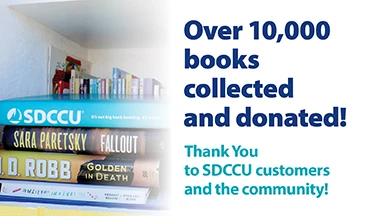 SDCCU Collects More Than 10,000 Books through its Lift Up Literacy ...