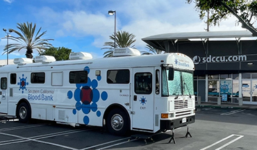SDCCU Partnered with the San Diego Blood Bank to Help Save Lives | SDCCU